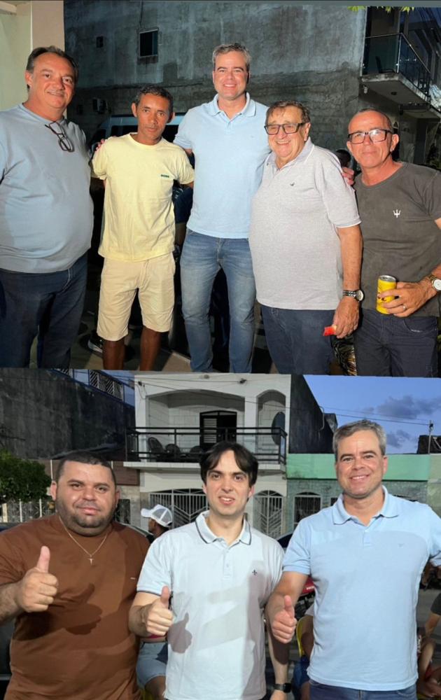 Efraim Filho, George Morais e Segundo Domiciano participam do São João ...